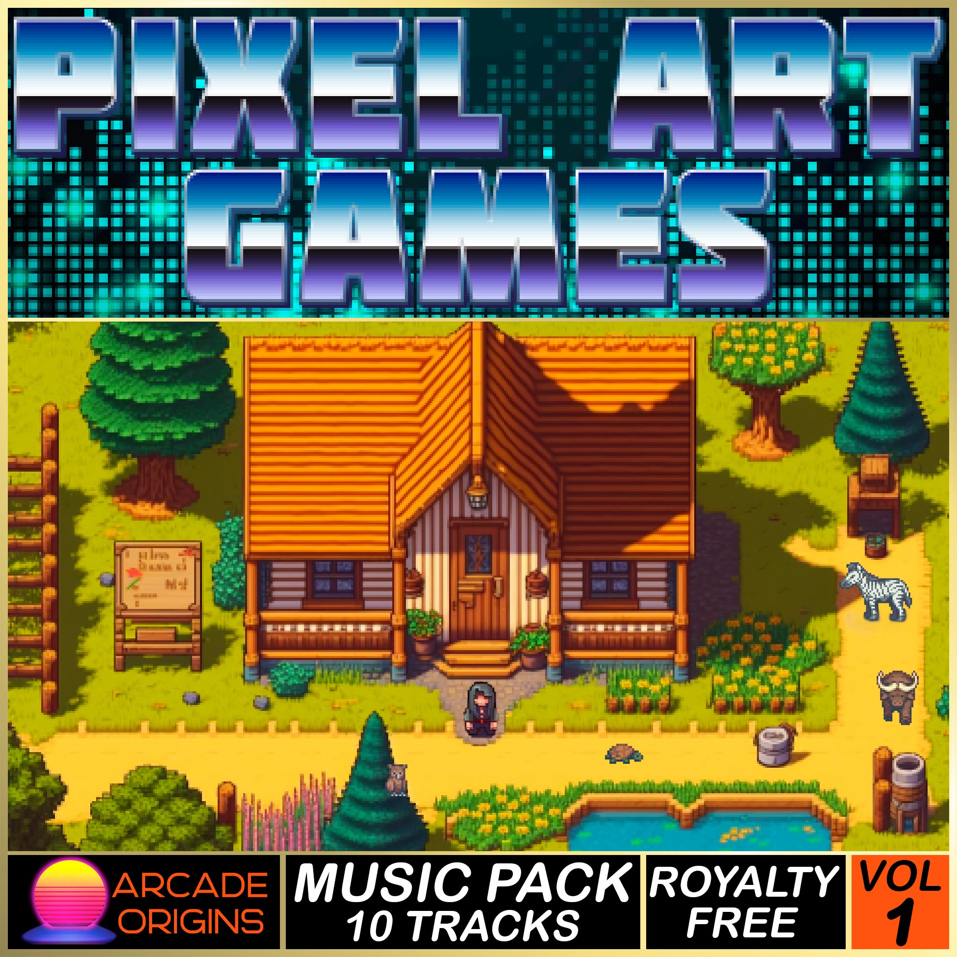Pixel Art Games Music Pack - Volume 1