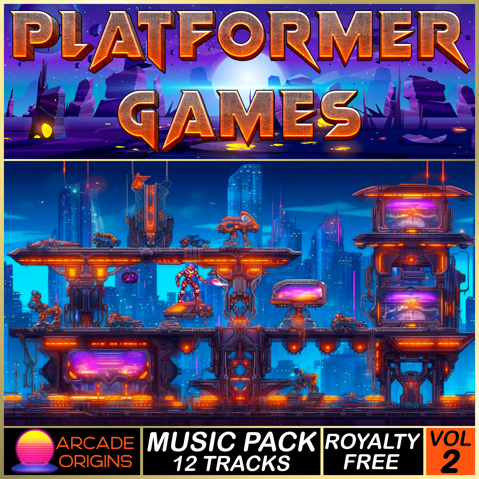 Platformer Games Music Pack - Volume 2